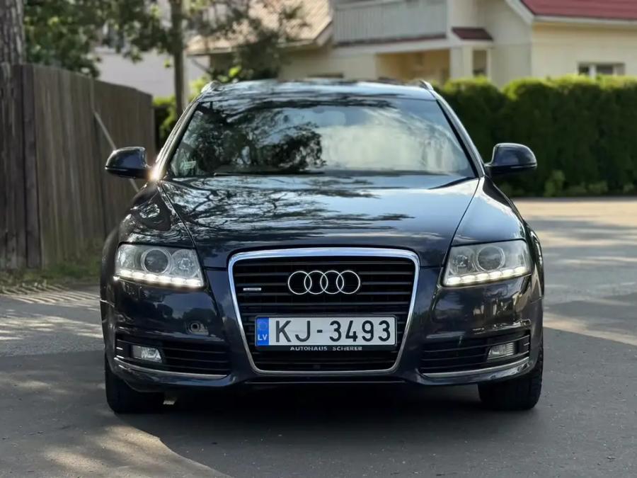 Blue Audi A6 2009 in Jurmala, with an engine capacity of 3.00 L and mileage of 336 thousand km for 5490 €, photo 6 on AUTOMOTO.COM.LV