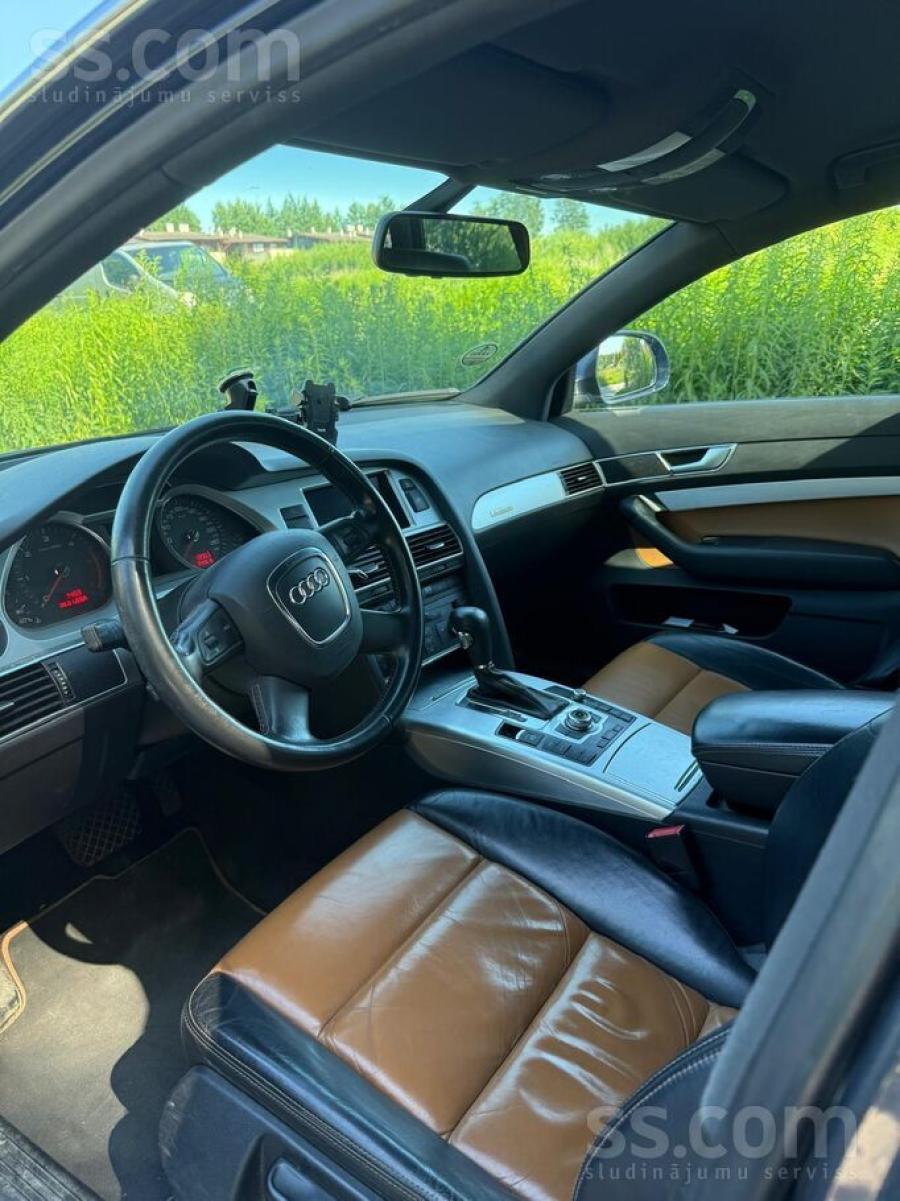 Blue Audi A6 2009 in Riga, with an engine capacity of 3.00 L and mileage of 340 thousand km for 4500 €, photo 9 on AUTOMOTO.COM.LV