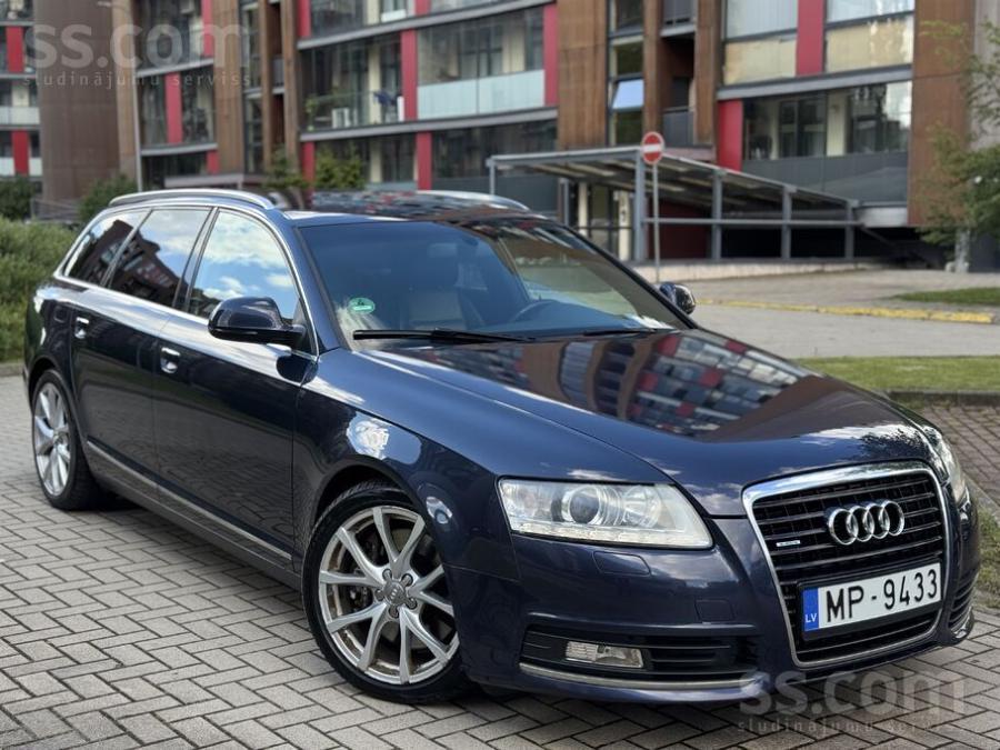 Blue Audi A6 2009 in Riga, with an engine capacity of 3.00 L and mileage of 340 thousand km for 4990 €, photo 1 on AUTOMOTO.COM.LV