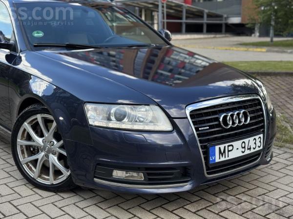 Синий Ауди А6 2009 в Рига, объемом двигателя 3.00 л и пробегом 340 тыс. км за 4990 €, фото 2 на AUTOMOTO.COM.LV