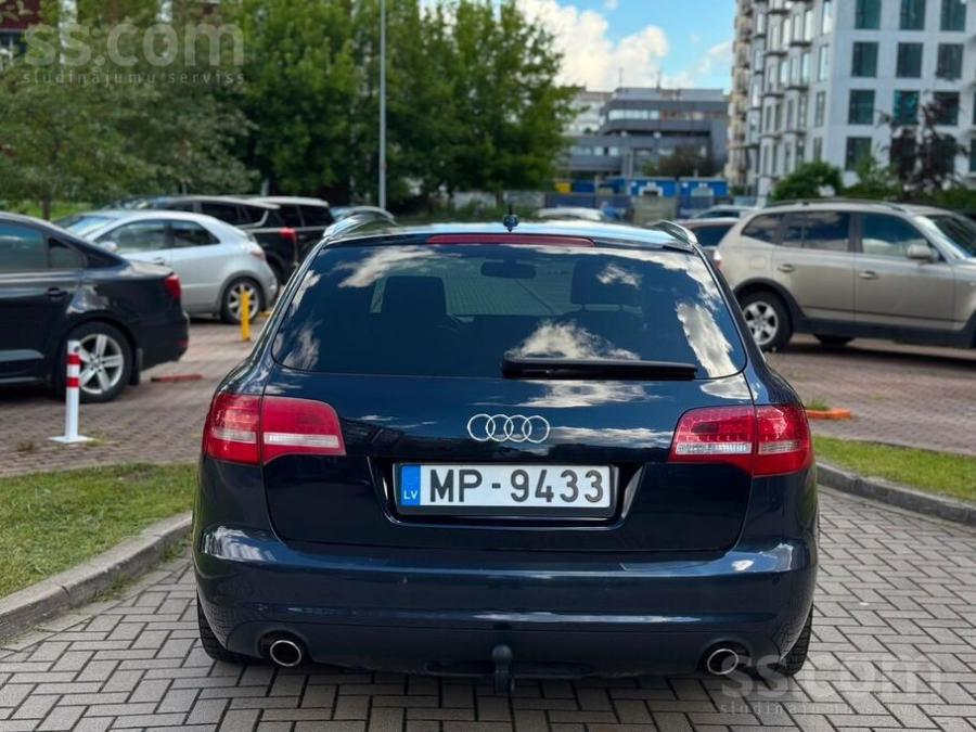 Blue Audi A6 2009 in Riga, with an engine capacity of 3.00 L and mileage of 340 thousand km for 4990 €, photo 6 on AUTOMOTO.COM.LV