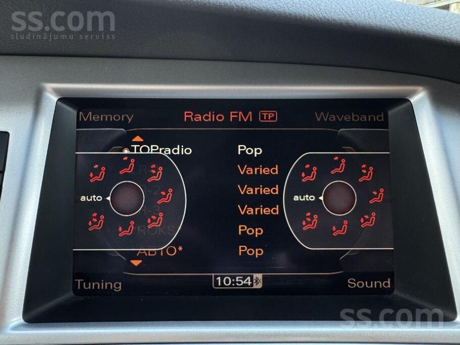 Blue Audi A6 2009 in Riga, with an engine capacity of 3.00 L and mileage of 340 thousand km for 4990 €, photo 13 on AUTOMOTO.COM.LV