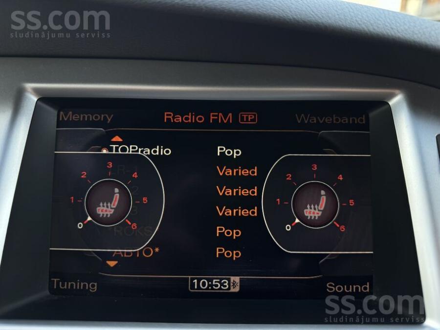 Blue Audi A6 2009 in Riga, with an engine capacity of 3.00 L and mileage of 340 thousand km for 4990 €, photo 14 on AUTOMOTO.COM.LV