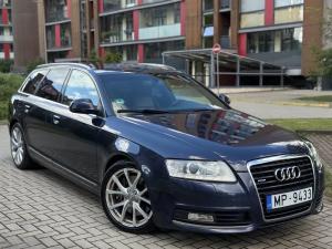 Zils Audi A6 2009 Rīga, ar dzinēja tilpumu 3.00 L un nobraukumu 340 tūkst. km par 4990 €, foto  vietnē AUTOMOTO.COM.LV