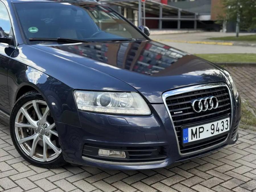 Blue Audi A6 2009 in Riga, with an engine capacity of 3.00 L and mileage of 340 thousand km for 4990 €, photo 3 on AUTOMOTO.COM.LV