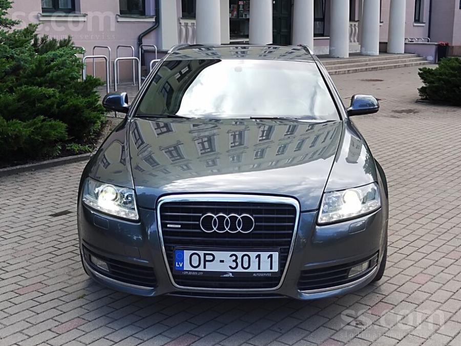 Blue Audi A6 2009 in Riga, with an engine capacity of 3.00 L and mileage of 0 thousand km for 6999 €, photo 3 on AUTOMOTO.COM.LV