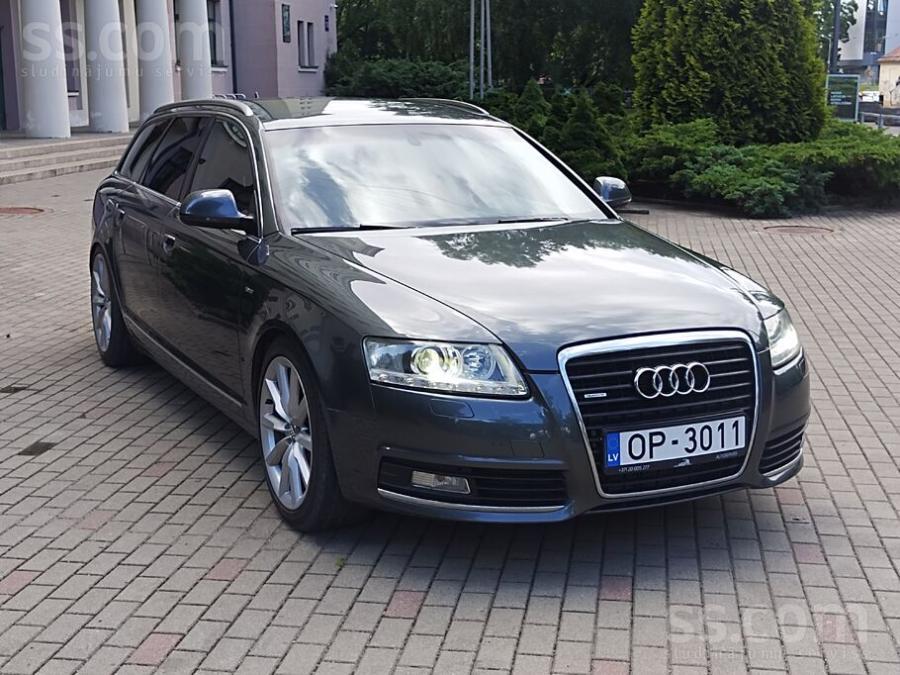 Blue Audi A6 2009 in Riga, with an engine capacity of 3.00 L and mileage of 0 thousand km for 6999 €, photo 4 on AUTOMOTO.COM.LV