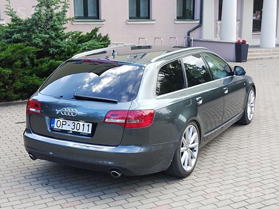 Blue Audi A6 2009 in Riga, with an engine capacity of 3.00 L and mileage of 0 thousand km for 6999 €, photo 5 on AUTOMOTO.COM.LV