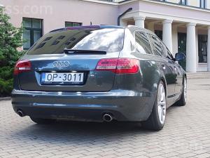 Blue Audi A6 2009 in Riga, with an engine capacity of 3.00 L and mileage of 0 thousand km for 6999 €, photo 8 on AUTOMOTO.COM.LV