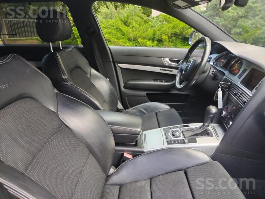 Blue Audi A6 2009 in Riga, with an engine capacity of 3.00 L and mileage of 0 thousand km for 6999 €, photo 13 on AUTOMOTO.COM.LV