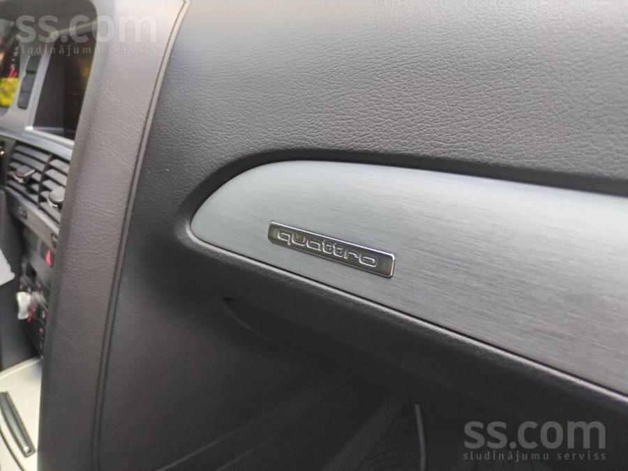 Blue Audi A6 2009 in Riga, with an engine capacity of 3.00 L and mileage of 0 thousand km for 6999 €, photo 19 on AUTOMOTO.COM.LV