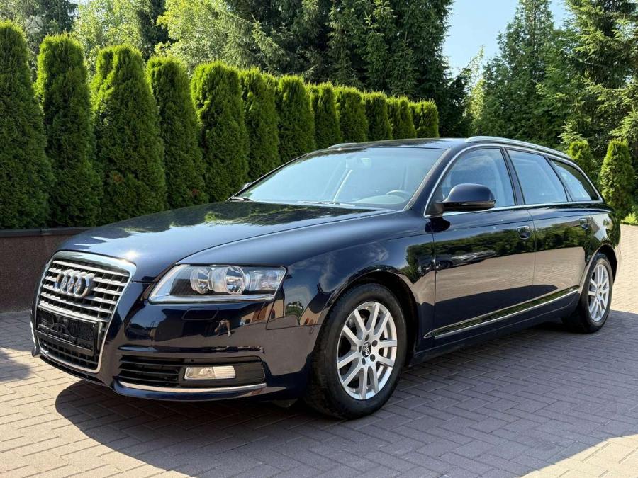 Blue Audi A6 2009 in Utena, with an engine capacity of 2.00 L and mileage of 290 thousand km for 5200 €, photo 1 on AUTOMOTO.COM.LV