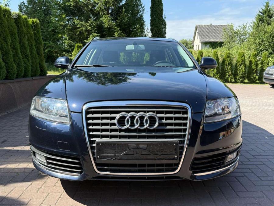 Blue Audi A6 2009 in Utena, with an engine capacity of 2.00 L and mileage of 290 thousand km for 5200 €, photo 8 on AUTOMOTO.COM.LV
