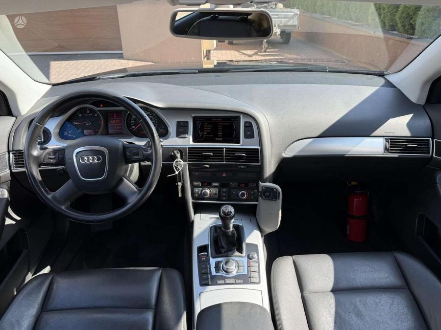 Blue Audi A6 2009 in Utena, with an engine capacity of 2.00 L and mileage of 290 thousand km for 5200 €, photo 12 on AUTOMOTO.COM.LV