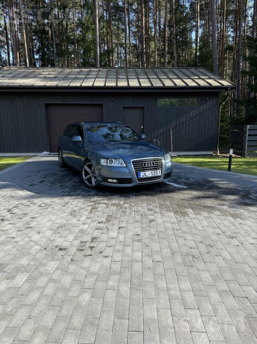 Blue Audi A6 2009 in Riga, with an engine capacity of 2.70 L and mileage of 403 thousand km for 3450 €, photo 2 on AUTOMOTO.COM.LV