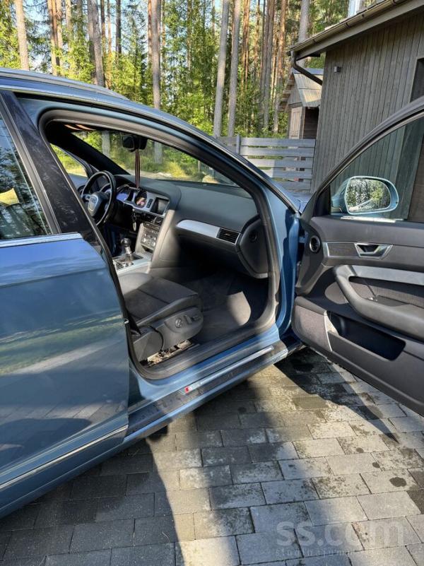 Blue Audi A6 2009 in Riga, with an engine capacity of 2.70 L and mileage of 403 thousand km for 3450 €, photo 3 on AUTOMOTO.COM.LV