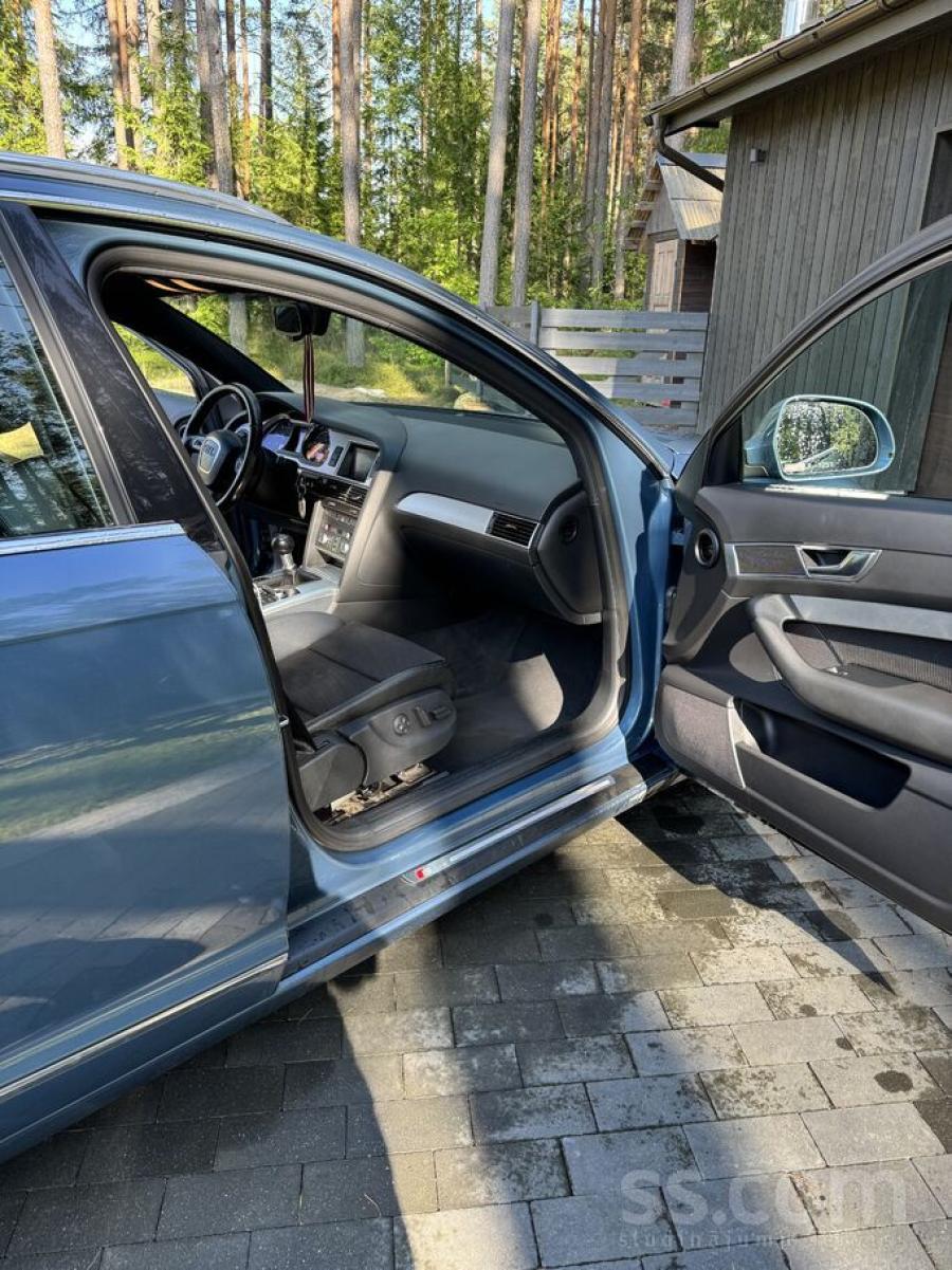 Blue Audi A6 2009 in Riga, with an engine capacity of 2.70 L and mileage of 403 thousand km for 3450 €, photo 4 on AUTOMOTO.COM.LV