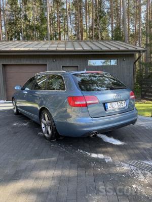Blue Audi A6 2009 in Riga, with an engine capacity of 2.70 L and mileage of 403 thousand km for 3450 €, photo 8 on AUTOMOTO.COM.LV
