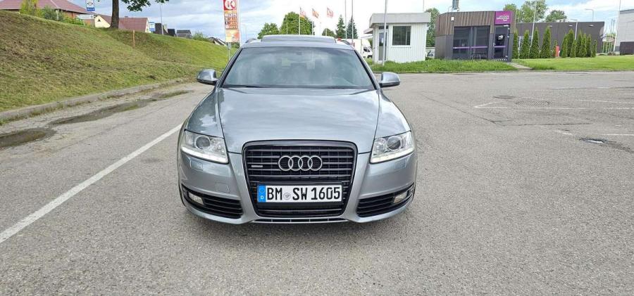 Blue Audi A6 2009 in Jonava, with an engine capacity of 2.97 L and mileage of 290 thousand km for 5699 €, photo 4 on AUTOMOTO.COM.LV