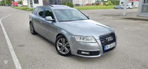 Blue Audi A6 2009 in Jonava, with an engine capacity of 2.97 L and mileage of 290 thousand km for 5699 €, photo 6 on AUTOMOTO.COM.LV