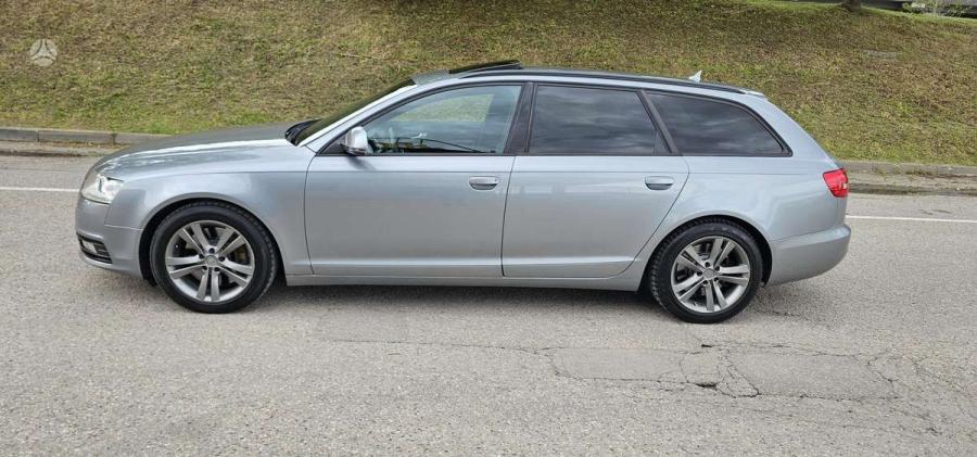 Blue Audi A6 2009 in Jonava, with an engine capacity of 2.97 L and mileage of 290 thousand km for 5699 €, photo 7 on AUTOMOTO.COM.LV