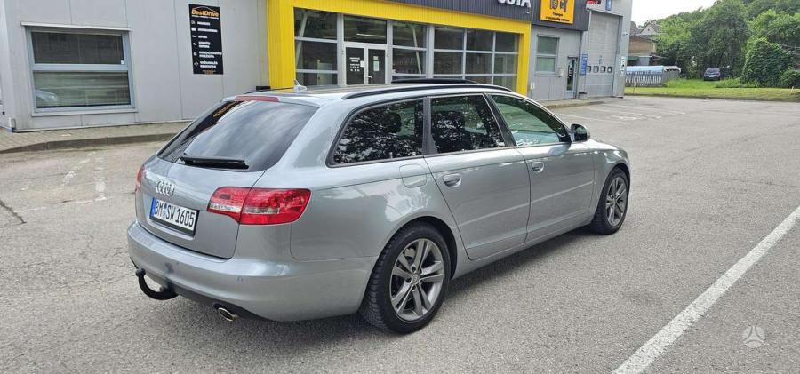 Blue Audi A6 2009 in Jonava, with an engine capacity of 2.97 L and mileage of 290 thousand km for 5699 €, photo 11 on AUTOMOTO.COM.LV