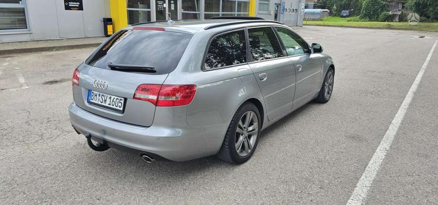 Blue Audi A6 2009 in Jonava, with an engine capacity of 2.97 L and mileage of 290 thousand km for 5699 €, photo 12 on AUTOMOTO.COM.LV