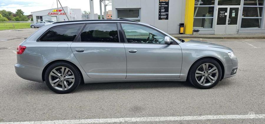 Blue Audi A6 2009 in Jonava, with an engine capacity of 2.97 L and mileage of 290 thousand km for 5699 €, photo 13 on AUTOMOTO.COM.LV
