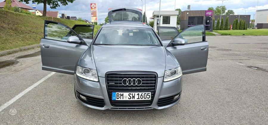 Blue Audi A6 2009 in Jonava, with an engine capacity of 2.97 L and mileage of 290 thousand km for 5699 €, photo 14 on AUTOMOTO.COM.LV