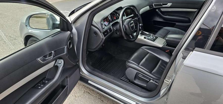 Blue Audi A6 2009 in Jonava, with an engine capacity of 2.97 L and mileage of 290 thousand km for 5699 €, photo 16 on AUTOMOTO.COM.LV