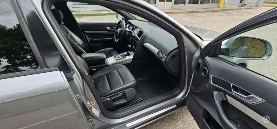 Blue Audi A6 2009 in Jonava, with an engine capacity of 2.97 L and mileage of 290 thousand km for 5699 €, photo 20 on AUTOMOTO.COM.LV