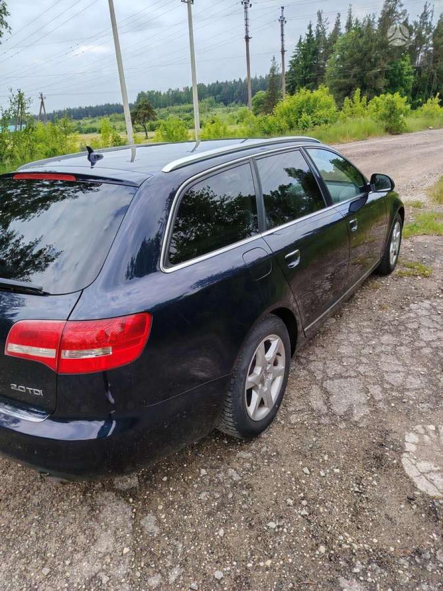 Blue Audi A6 2009 in Svencionys, with an engine capacity of 1.97 L and mileage of 299 thousand km for 3100 €, photo 5 on AUTOMOTO.COM.LV
