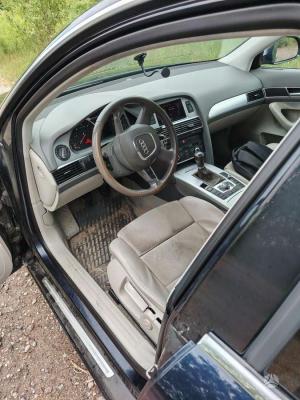 Blue Audi A6 2009 in Svencionys, with an engine capacity of 1.97 L and mileage of 299 thousand km for 3100 €, photo 6 on AUTOMOTO.COM.LV