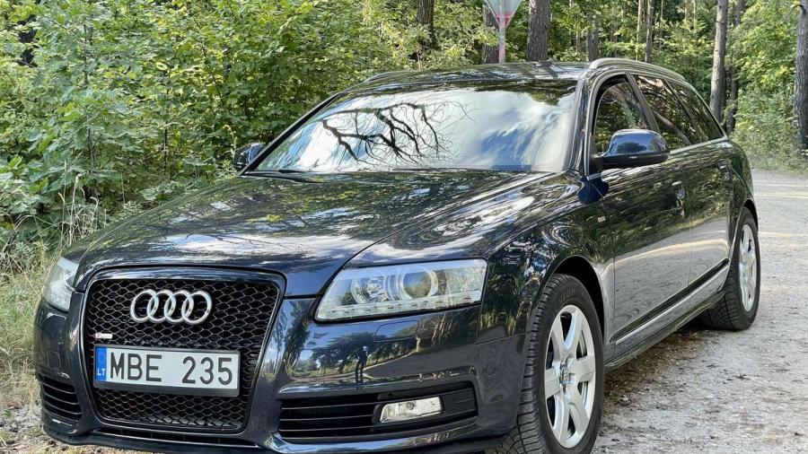Blue Audi A6 2009 in Kaunas, with an engine capacity of 2.70 L and mileage of 352 thousand km for 5900 €, photo 8 on AUTOMOTO.COM.LV