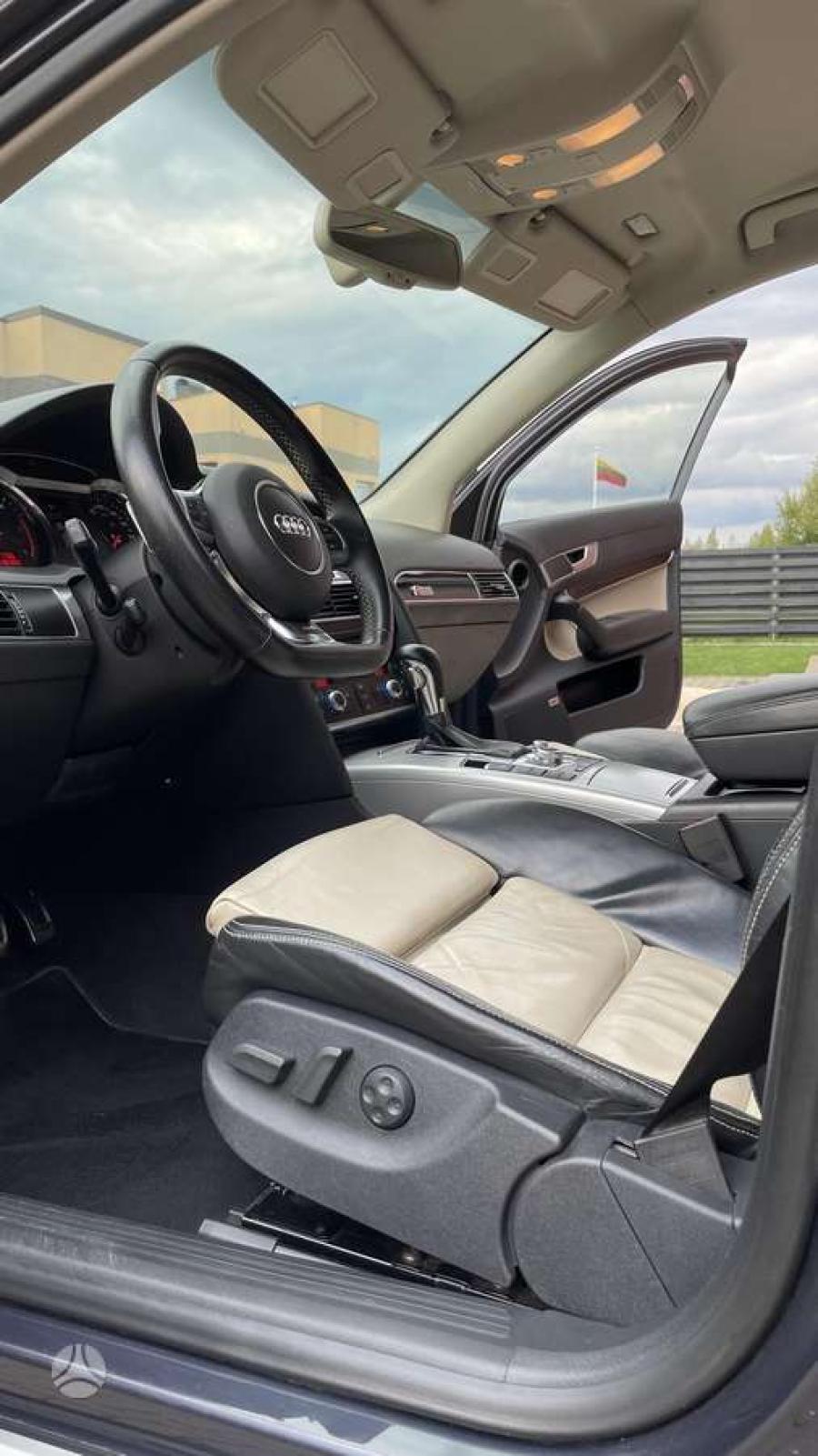Blue Audi A6 2009 in Kaunas, with an engine capacity of 2.70 L and mileage of 352 thousand km for 5900 €, photo 11 on AUTOMOTO.COM.LV