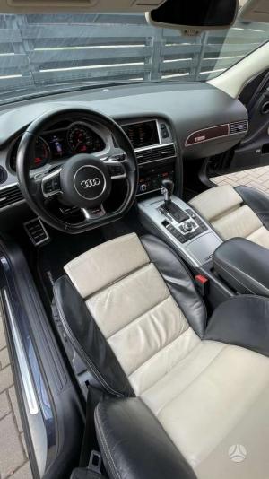 Blue Audi A6 2009 in Kaunas, with an engine capacity of 2.70 L and mileage of 352 thousand km for 5900 €, photo 12 on AUTOMOTO.COM.LV