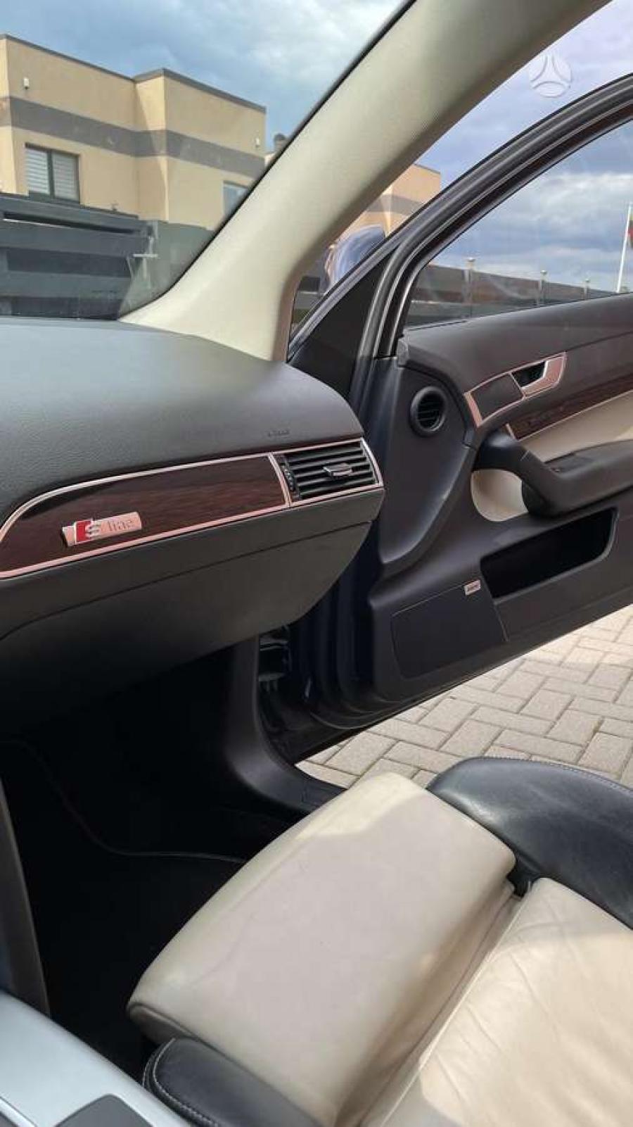 Blue Audi A6 2009 in Kaunas, with an engine capacity of 2.70 L and mileage of 352 thousand km for 5900 €, photo 13 on AUTOMOTO.COM.LV