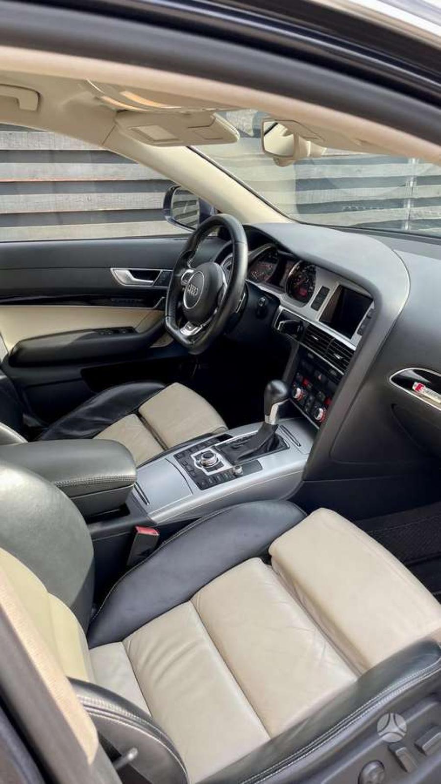 Blue Audi A6 2009 in Kaunas, with an engine capacity of 2.70 L and mileage of 352 thousand km for 5900 €, photo 15 on AUTOMOTO.COM.LV