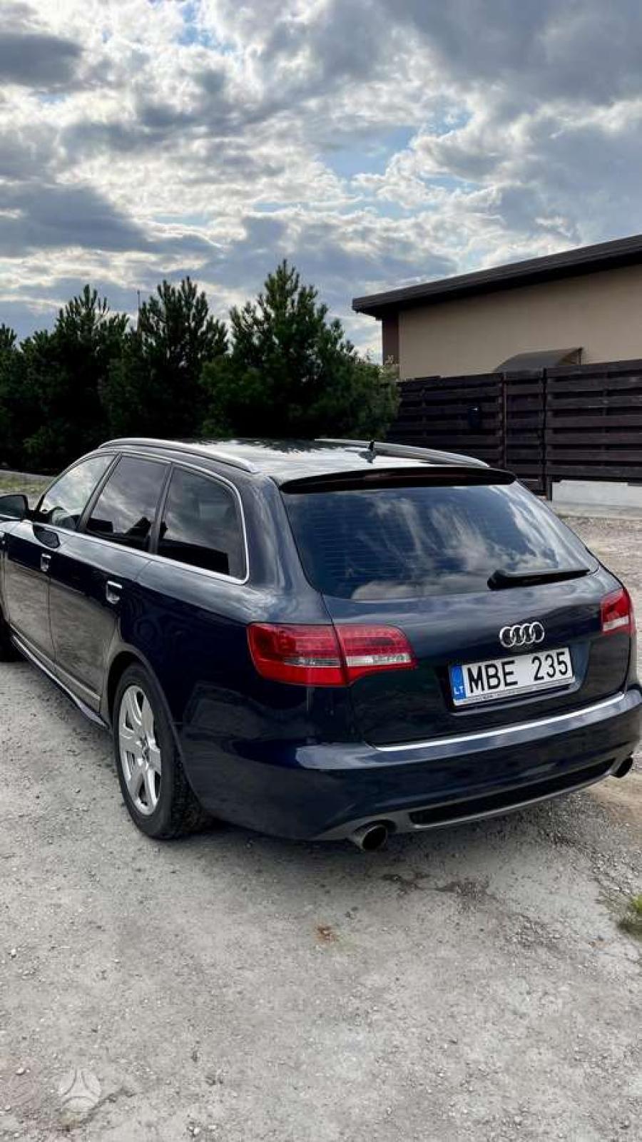 Blue Audi A6 2009 in Kaunas, with an engine capacity of 2.70 L and mileage of 352 thousand km for 5900 €, photo 18 on AUTOMOTO.COM.LV