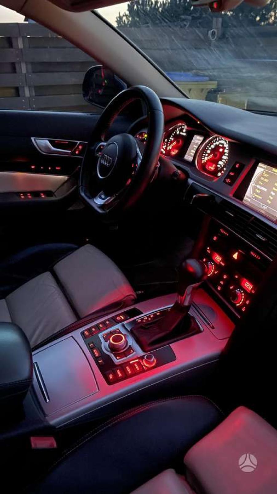Blue Audi A6 2009 in Kaunas, with an engine capacity of 2.70 L and mileage of 352 thousand km for 5900 €, photo 19 on AUTOMOTO.COM.LV
