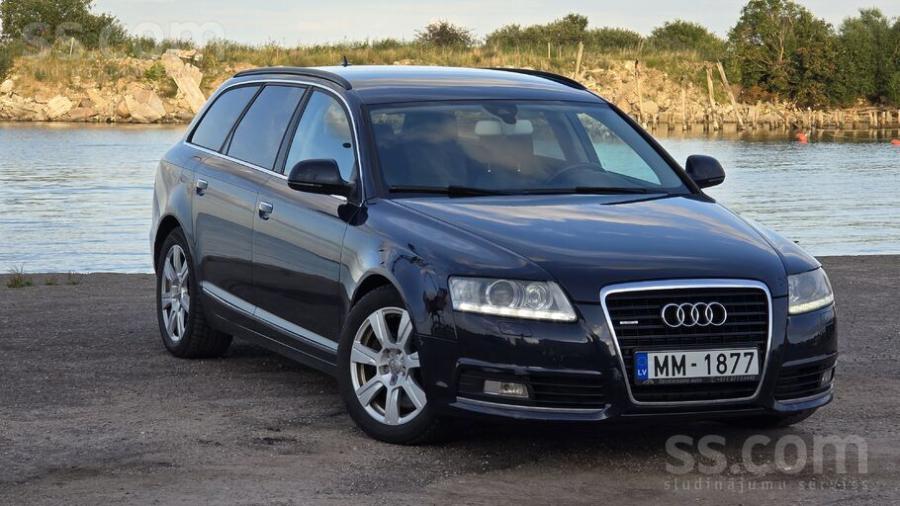 Blue Audi A6 2009 in Tukums, with an engine capacity of 3.00 L and mileage of 319 thousand km for 5800 €, photo 1 on AUTOMOTO.COM.LV