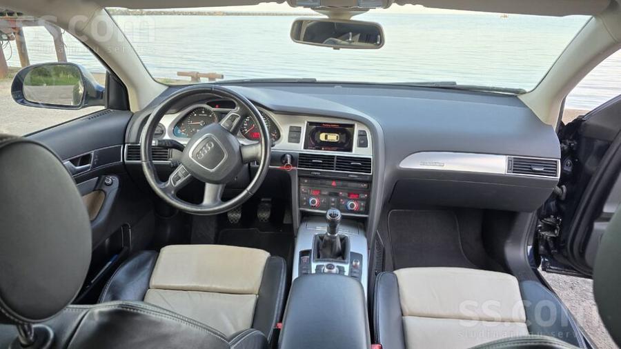 Blue Audi A6 2009 in Tukums, with an engine capacity of 3.00 L and mileage of 319 thousand km for 5800 €, photo 6 on AUTOMOTO.COM.LV