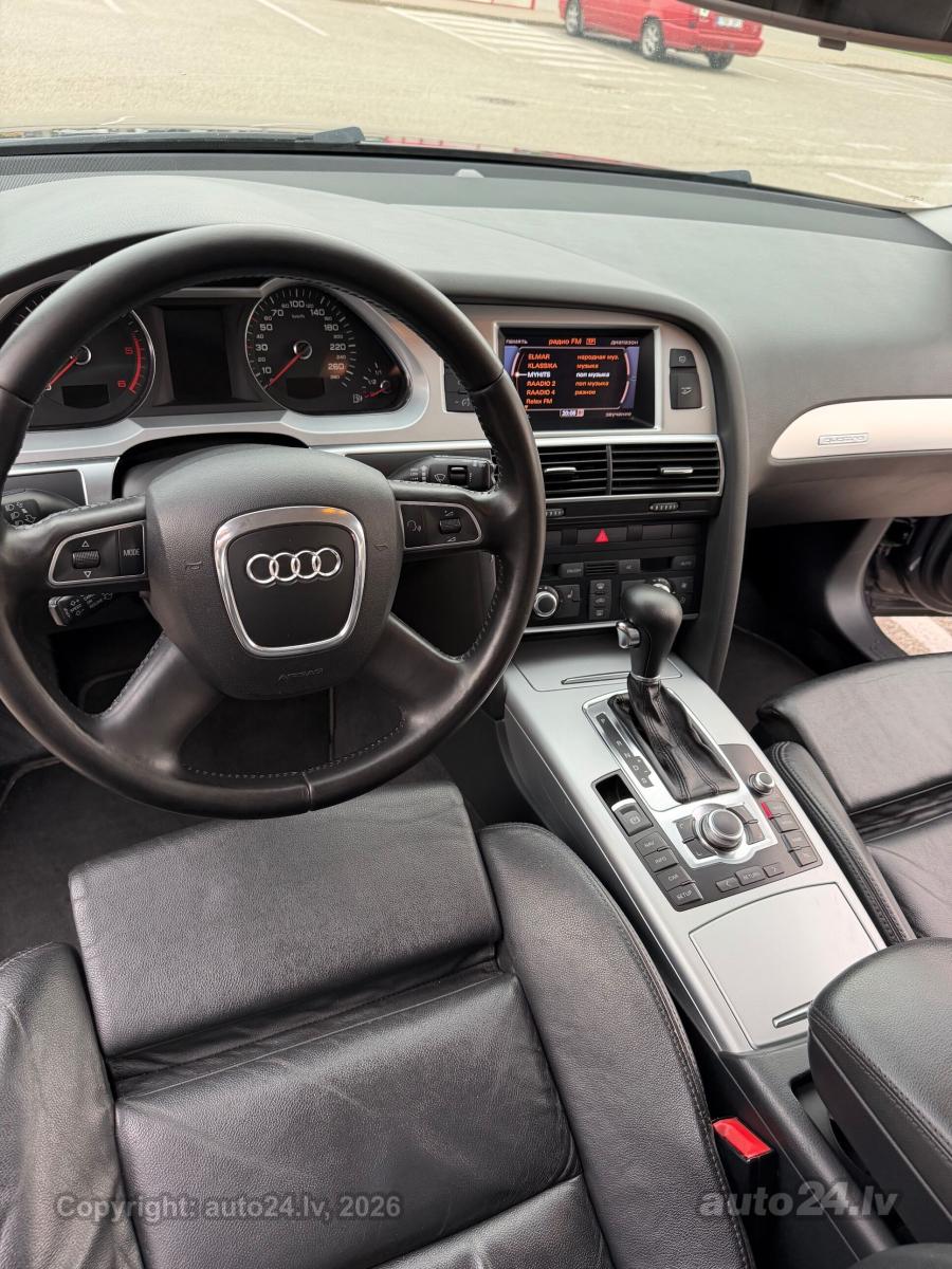 Blue Audi A6 2009 in Voru, with an engine capacity of 2.70 L and mileage of 395 thousand km for 5600 €, photo 15 on AUTOMOTO.COM.LV