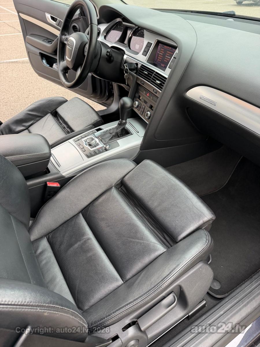 Blue Audi A6 2009 in Voru, with an engine capacity of 2.70 L and mileage of 395 thousand km for 5600 €, photo 18 on AUTOMOTO.COM.LV