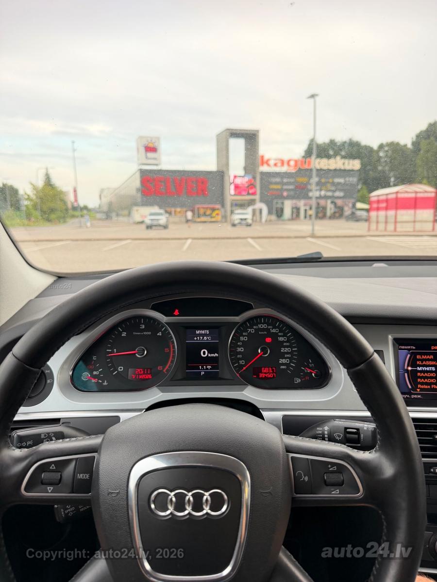Blue Audi A6 2009 in Voru, with an engine capacity of 2.70 L and mileage of 395 thousand km for 5600 €, photo 19 on AUTOMOTO.COM.LV