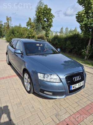 Blue Audi A6 2009 in Jelgava, with an engine capacity of 3.00 L and mileage of 308 thousand km for 6600 €, photo  on AUTOMOTO.COM.LV