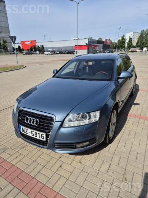 Blue Audi A6 2009 in Jelgava, with an engine capacity of 3.00 L and mileage of 308 thousand km for 6600 €, photo 3 on AUTOMOTO.COM.LV