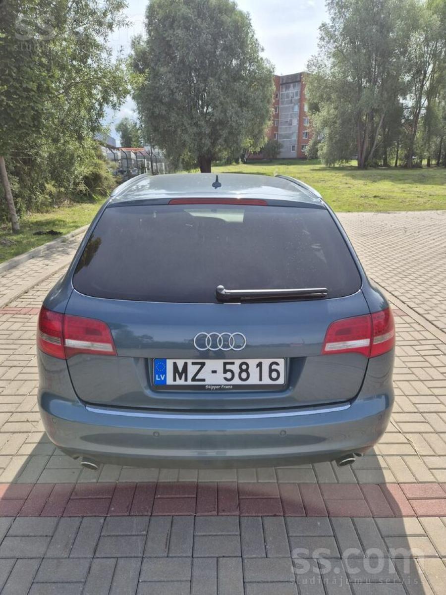 Blue Audi A6 2009 in Jelgava, with an engine capacity of 3.00 L and mileage of 308 thousand km for 6600 €, photo 4 on AUTOMOTO.COM.LV