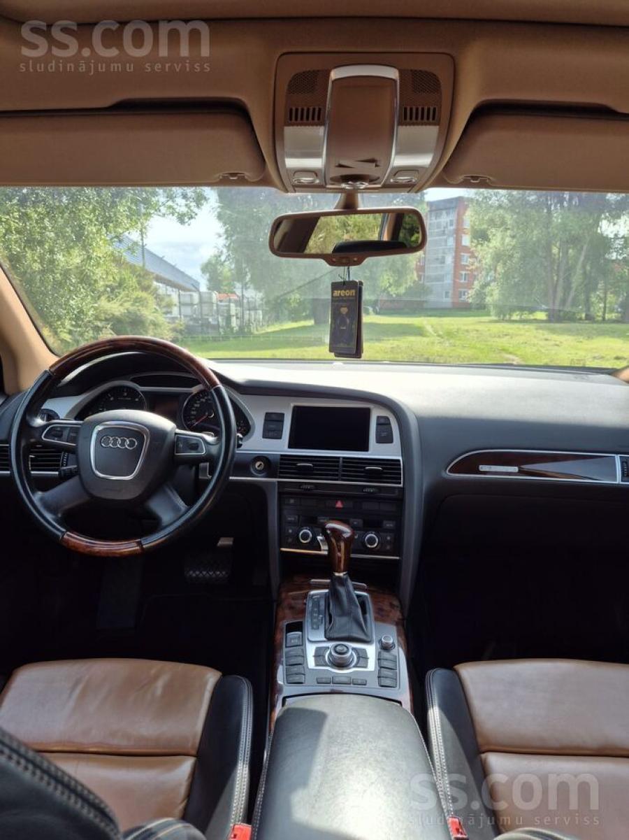Blue Audi A6 2009 in Jelgava, with an engine capacity of 3.00 L and mileage of 308 thousand km for 6600 €, photo 7 on AUTOMOTO.COM.LV