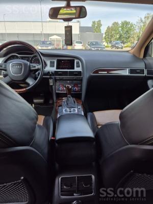 Blue Audi A6 2009 in Jelgava, with an engine capacity of 3.00 L and mileage of 308 thousand km for 6600 €, photo 9 on AUTOMOTO.COM.LV
